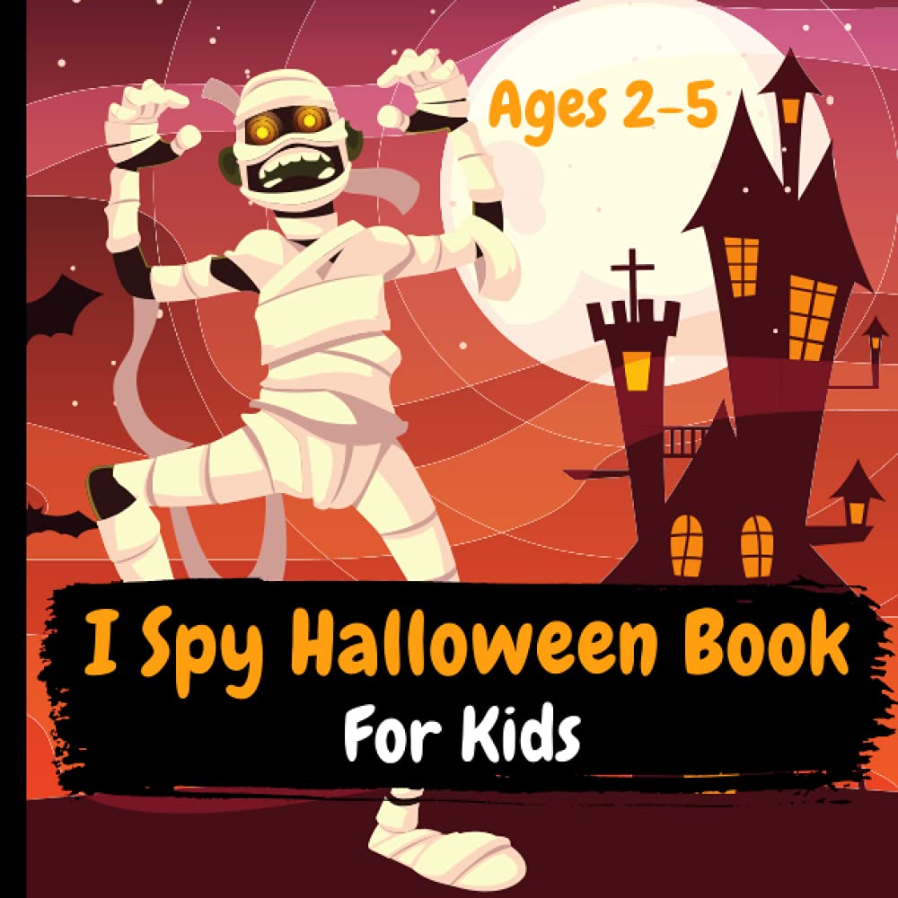 Snapklik.com : I Spy Halloween Book For Kids Ages 2-5: Count Game My ...