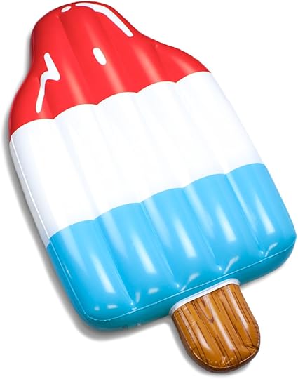 Amazon.com: Sol Coastal Jumbo Popsicle Pool Float with an Emergency ...