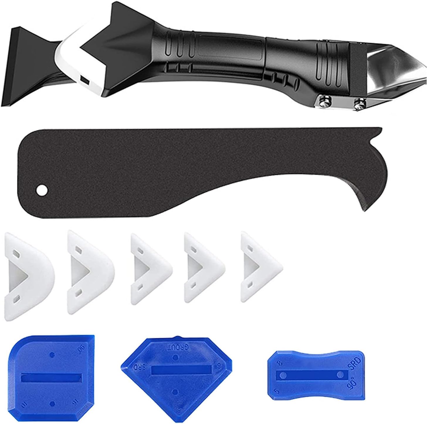 Caulking Scrapers Tool Fill Gaps Caulking Tool Set Of 5 Scrapers ...