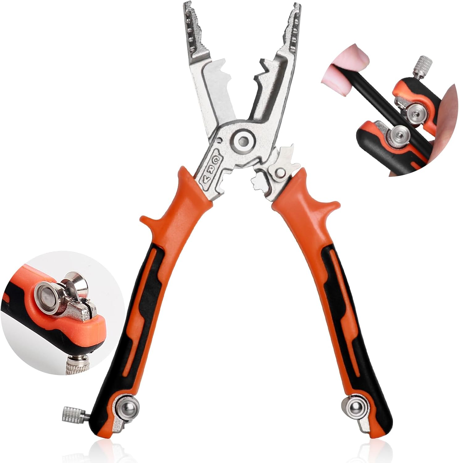 KONIDUN 9 in 1 Wire Stripper Pliers Tool, Insulated Wire Strippers with ...
