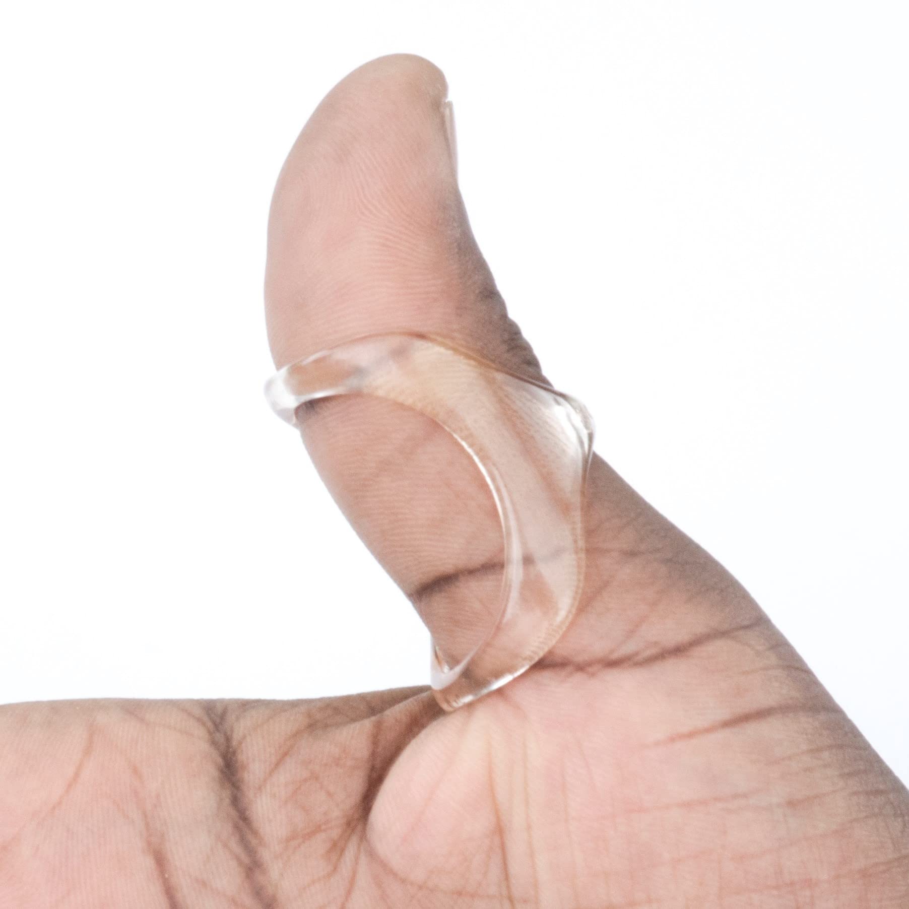 Arthro-Eze Oval Amber Clear Thumb Splint for Trigger Thumb - Mallet ...