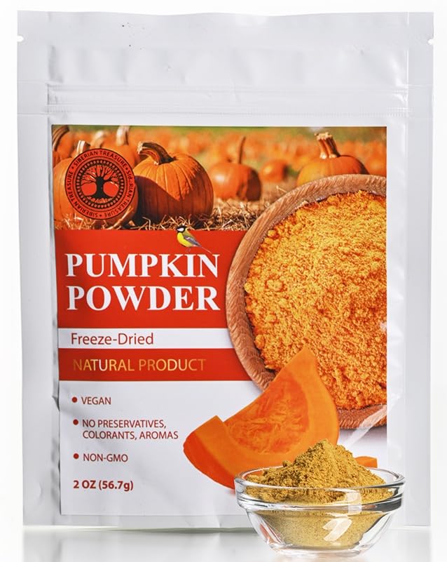 Amazon.com: Pumpkin Freeze-Dried Powder – 2 Oz – Natural Pumpkin Powder ...