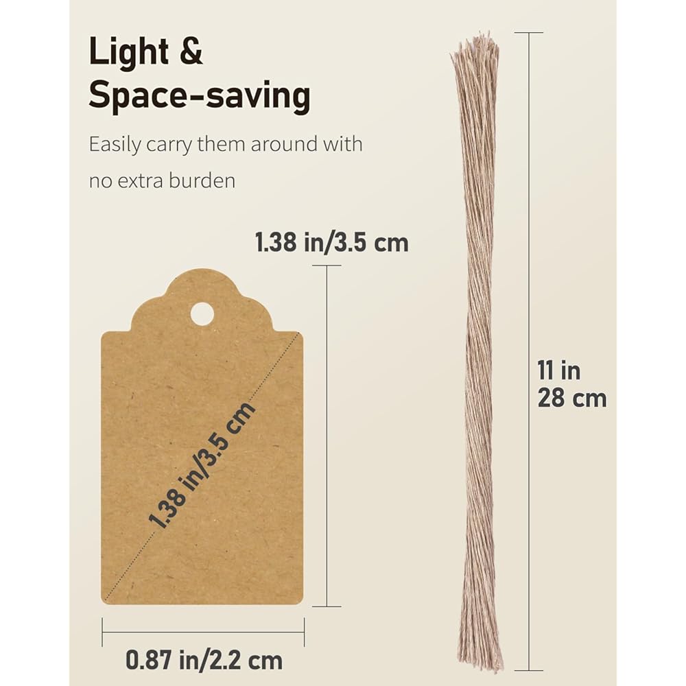 Uniclife 200 Pcs Price Tags with String Attached Australia | Ubuy