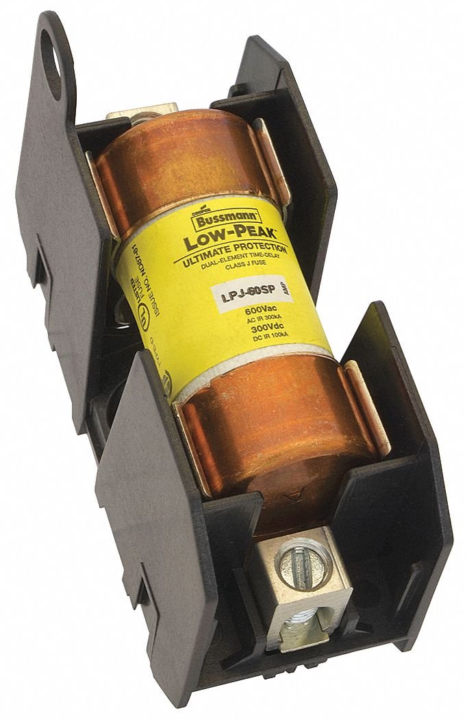 Fuse Block 60A 600VAC Lug DIN Rail (JM60060-2CR): Amazon.com: Tools ...