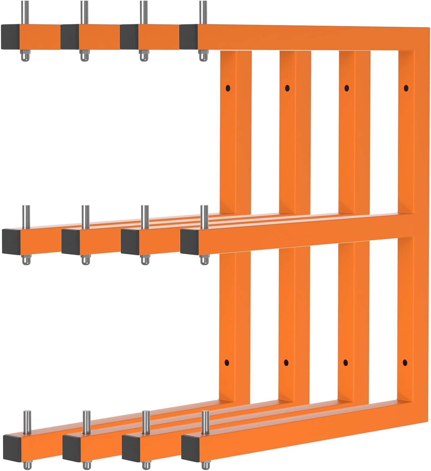 Amazon.com: YYR Heavy Duty 6-Level Lumber Storage Rack - Orange & 24 ...