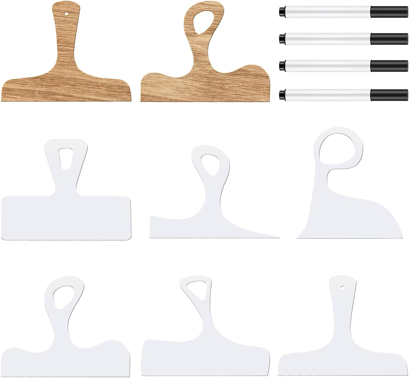 Amazon.com: Acrylic Router Templates Charcuterie Boards,Serving Board ...