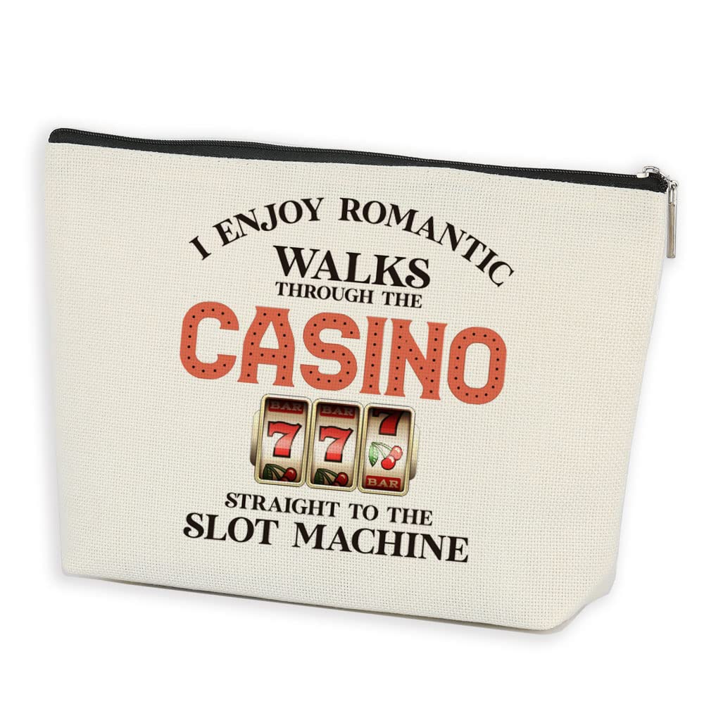 Amazon.com: Funny Makeup Bag Casino Gifts Slot Machine Gifts Casino ...