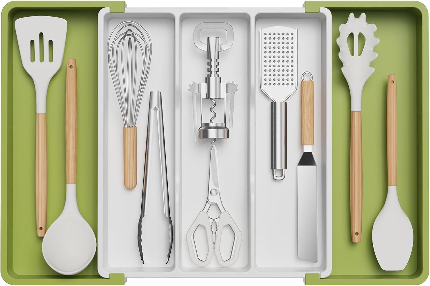 Amazon.com - Lifewit Utensil Organizer for Kitchen Drawers, Expandable ...