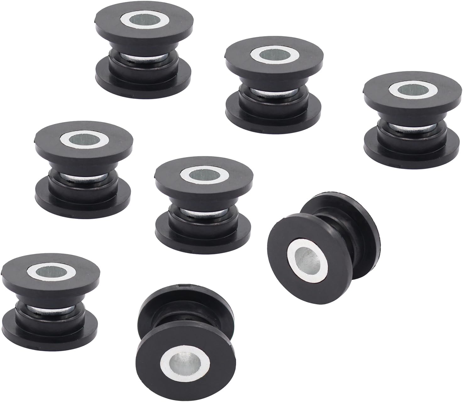 Amazon.com: MOTOKU All 4 Front Rear Shock Absorber Bushing and Bearing ...