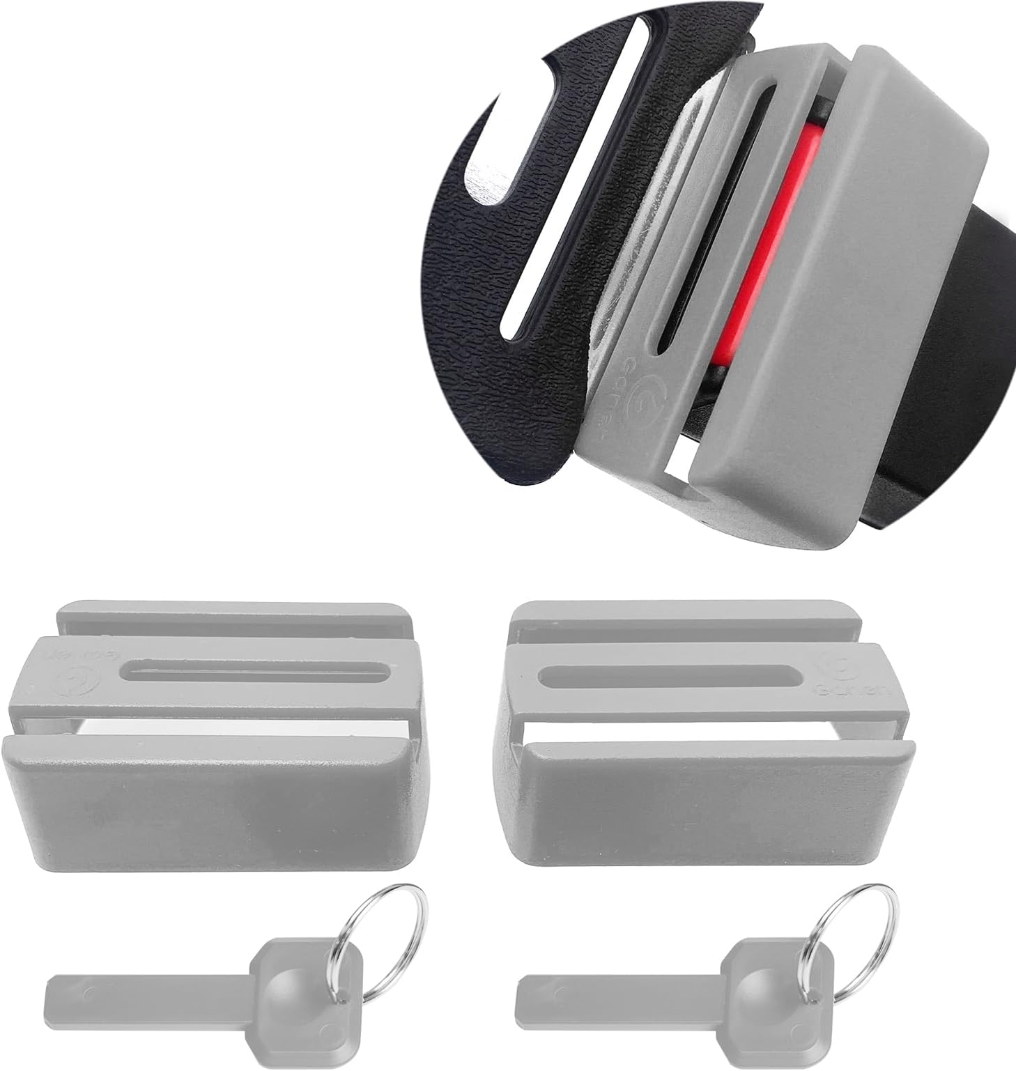 GanEn Belt Lock Buckle Guard Preventing Children Opening Safety Buckle ...