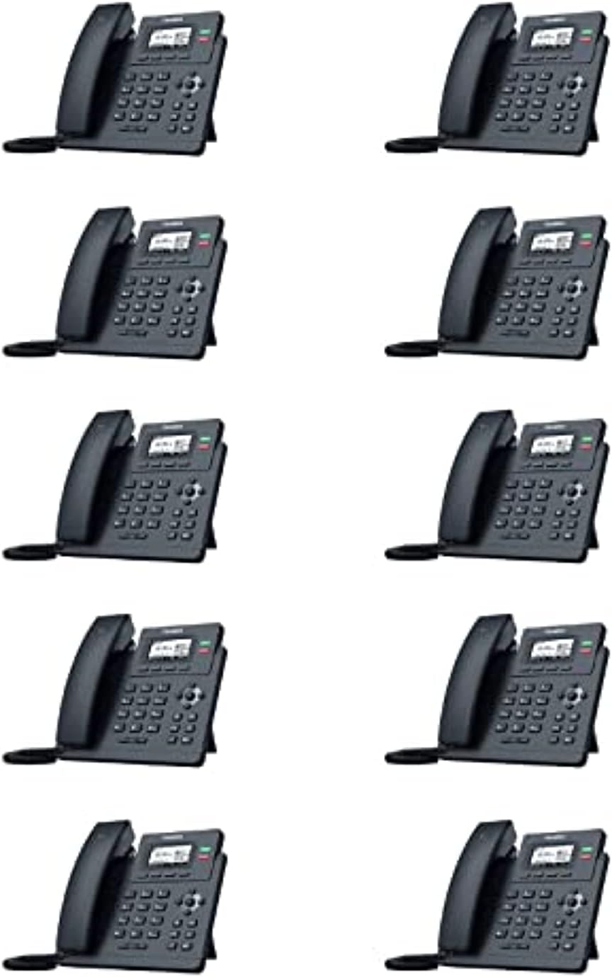 Amazon.com: Yealink SIP-T31P IP Phone [10 Pack] 2 VoIP Accounts. 2.3 ...