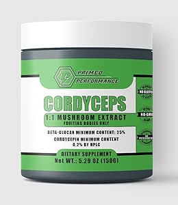 Amazon.com: Cordyceps (Militaris) Extract Powder - Improve Performance ...
