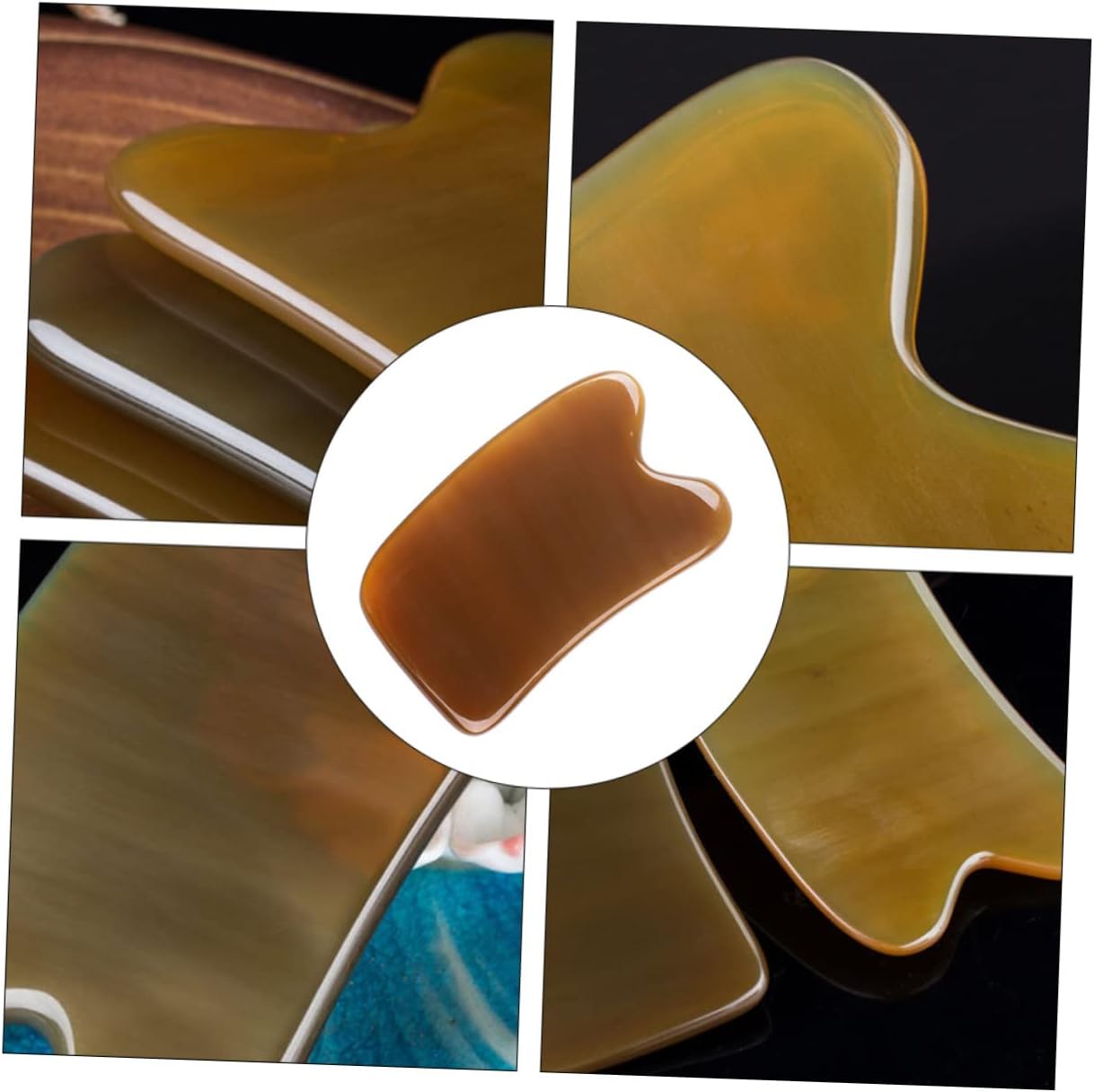 FOMIYES 1 PC Body Gua Sha Tablets for Back and Limbs Guasha Board ...