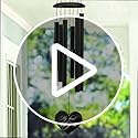 Amazon.com : Aluminium Wind Chimes 33" Inches Deep Tone Soothing ...