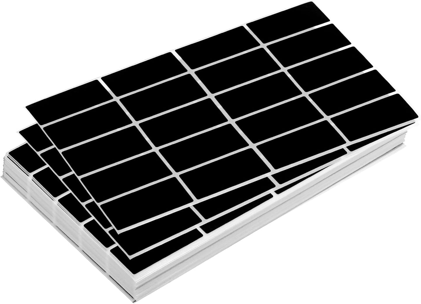 Amazon.com : MECCANIXITY Colored Rectangle Stickers, 2000 Labels Color ...