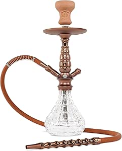 Amazon.com: KAYLA Hookah Full Set Hookah with Accessories 18" Natural ...