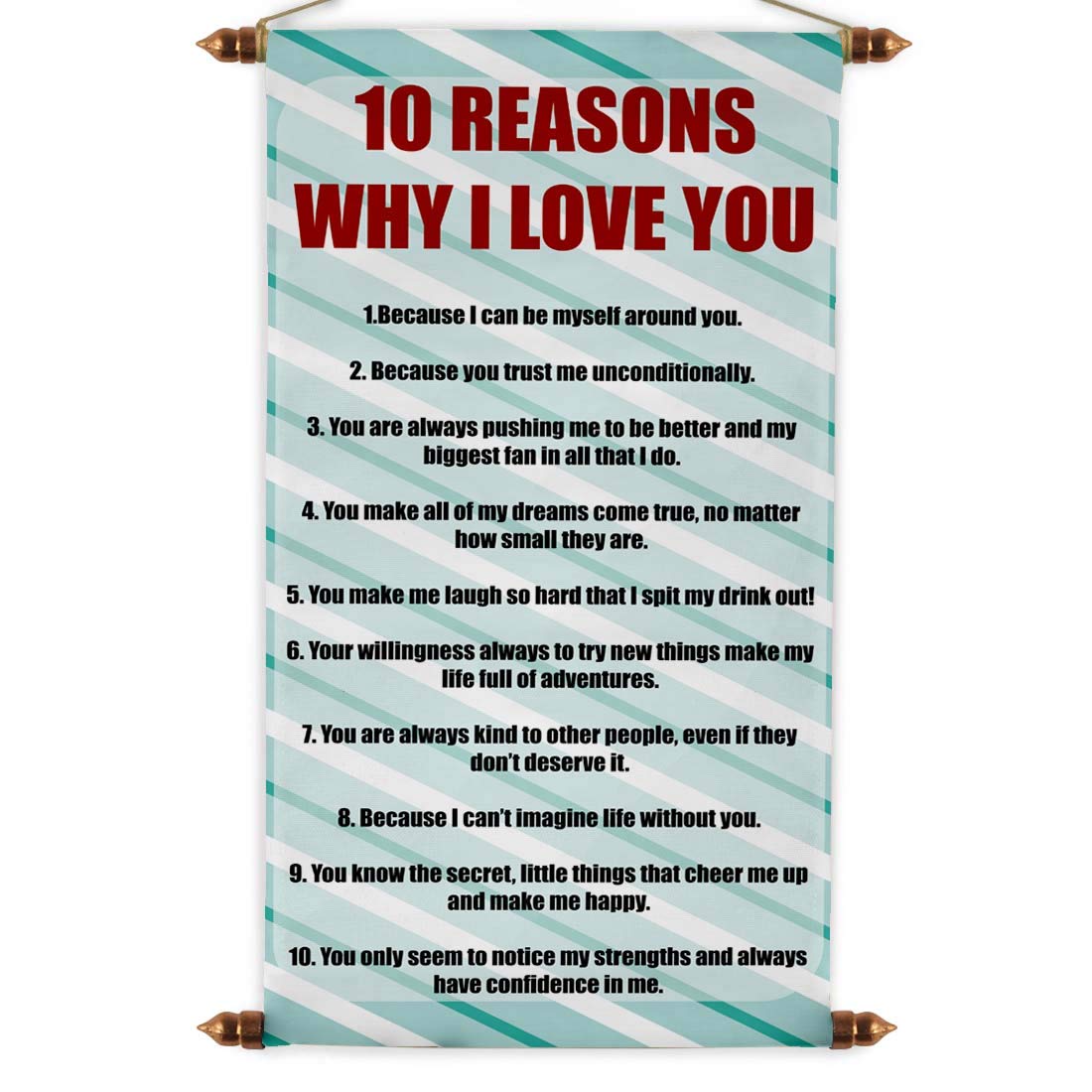 Reasons Why I Love You List