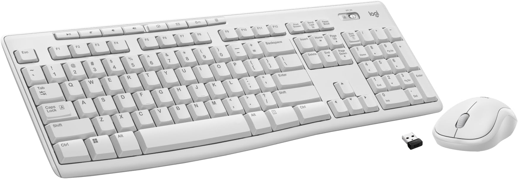 Amazon.com: Dell Pro KM5221W Keyboard & Mouse - White : Electronics