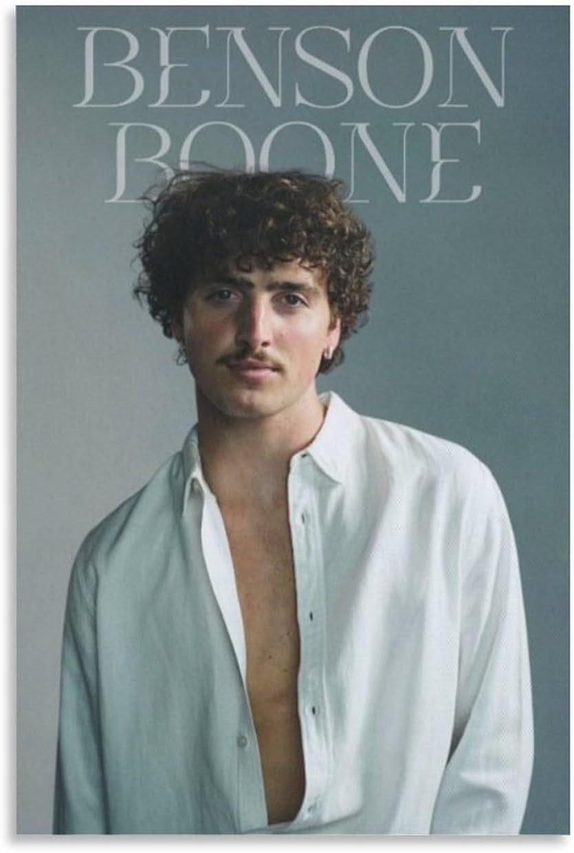 Amazon.com: WRIGRJHG Benson Boone 5 Canvas Poster Wall Decorative Art ...