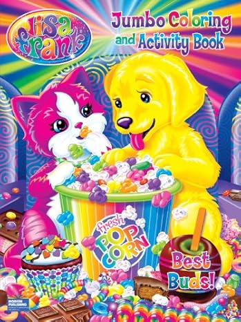 Lisa Frank Jumbo Coloring & Activity Book ~ Best Buds: Modern ...