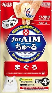 Amazon | forAIM ワンタッチちゅ～る まぐろ×6個【まとめ買い】 | チャオ (CIAO) | おやつ 通販