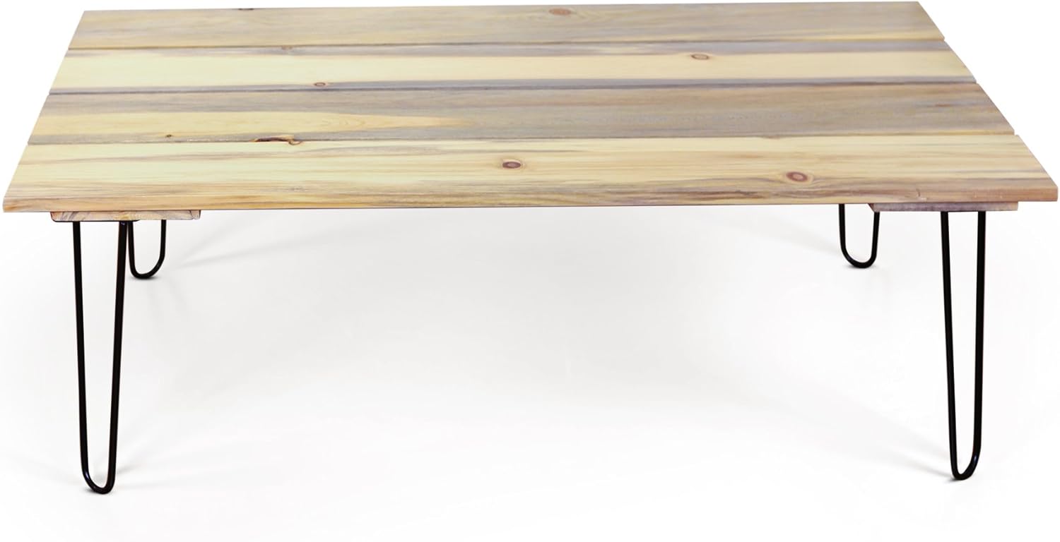 Amazon.com: Ghost River Slat Coffee Table (Raw Steel) : Home & Kitchen