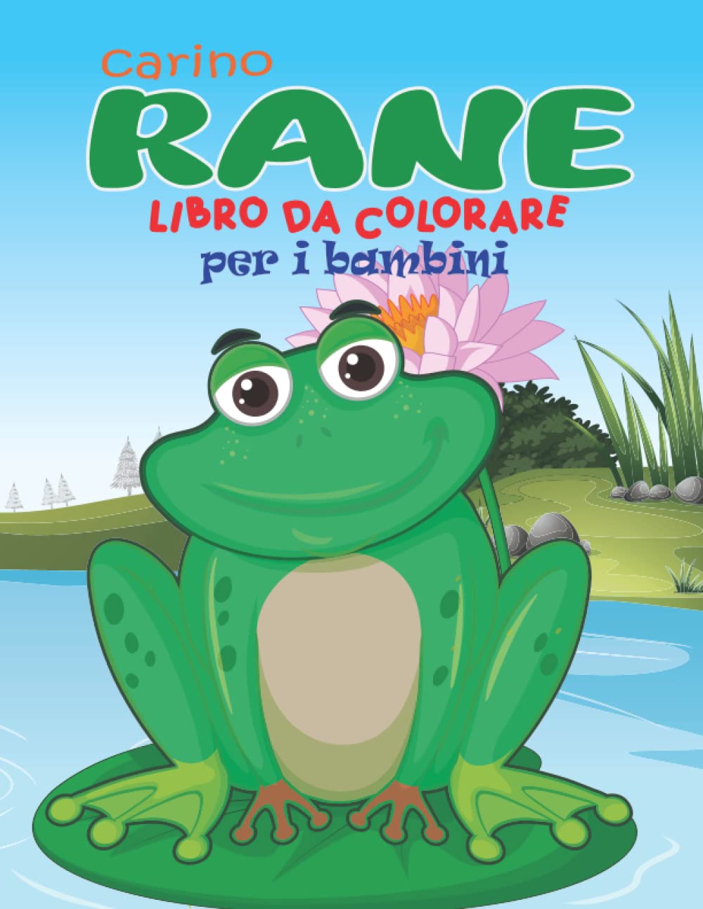 Libro Da Colorare Rane Carino Per I Bambini Libro Da | Desertcart ...