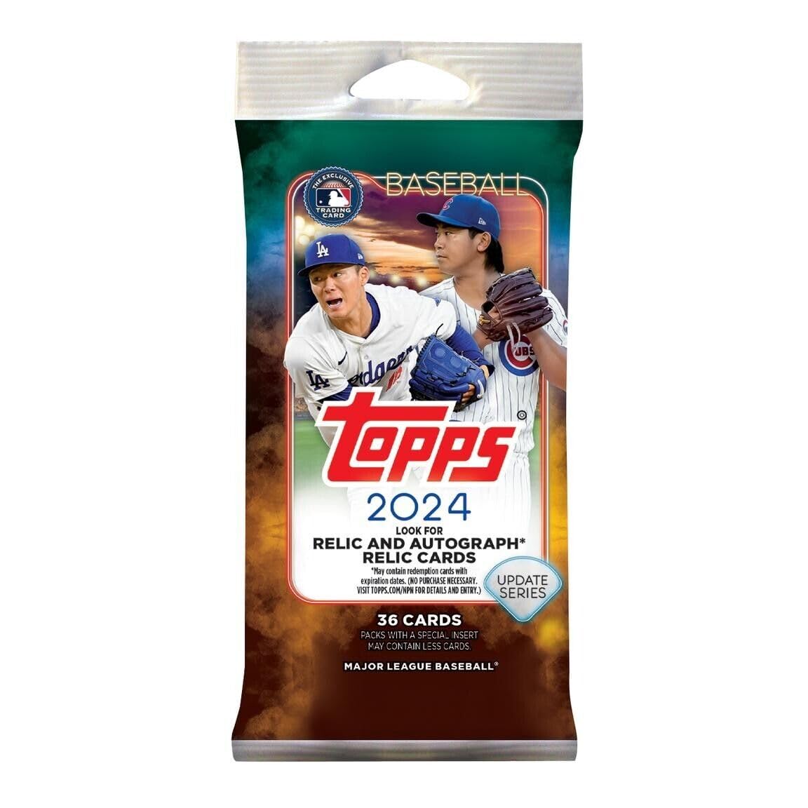 2024 Topps Updates Baseball 36 Card Fat Pack stock finder alerts in the ...