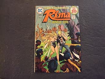 Amazon.com: Rima #3 Sep 1974 Bronze Age DC Comics Is She Beast Or Human ...