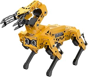 Amazon.com: AI Vision & Voice Interaction Smart Robot Dog for Arduino Scratch Python with ...