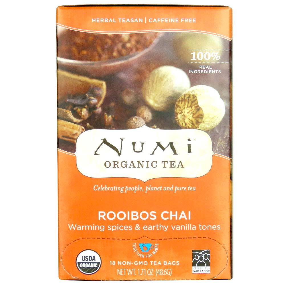 Snapklik.com : Numi Tea Organic Spiced Rooibos Herbal Tessan Ruby Chai Tea