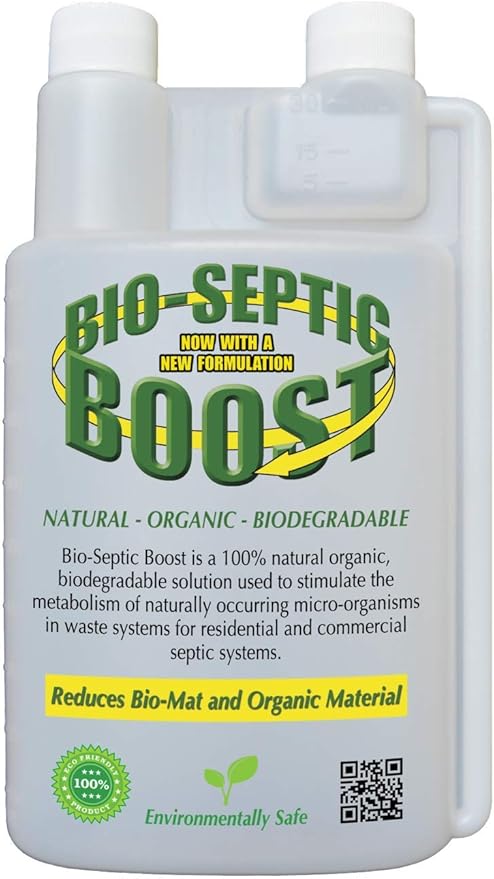 The Original Septic Drainer Bio-Septic Boost Formula - Reduces Build Up ...
