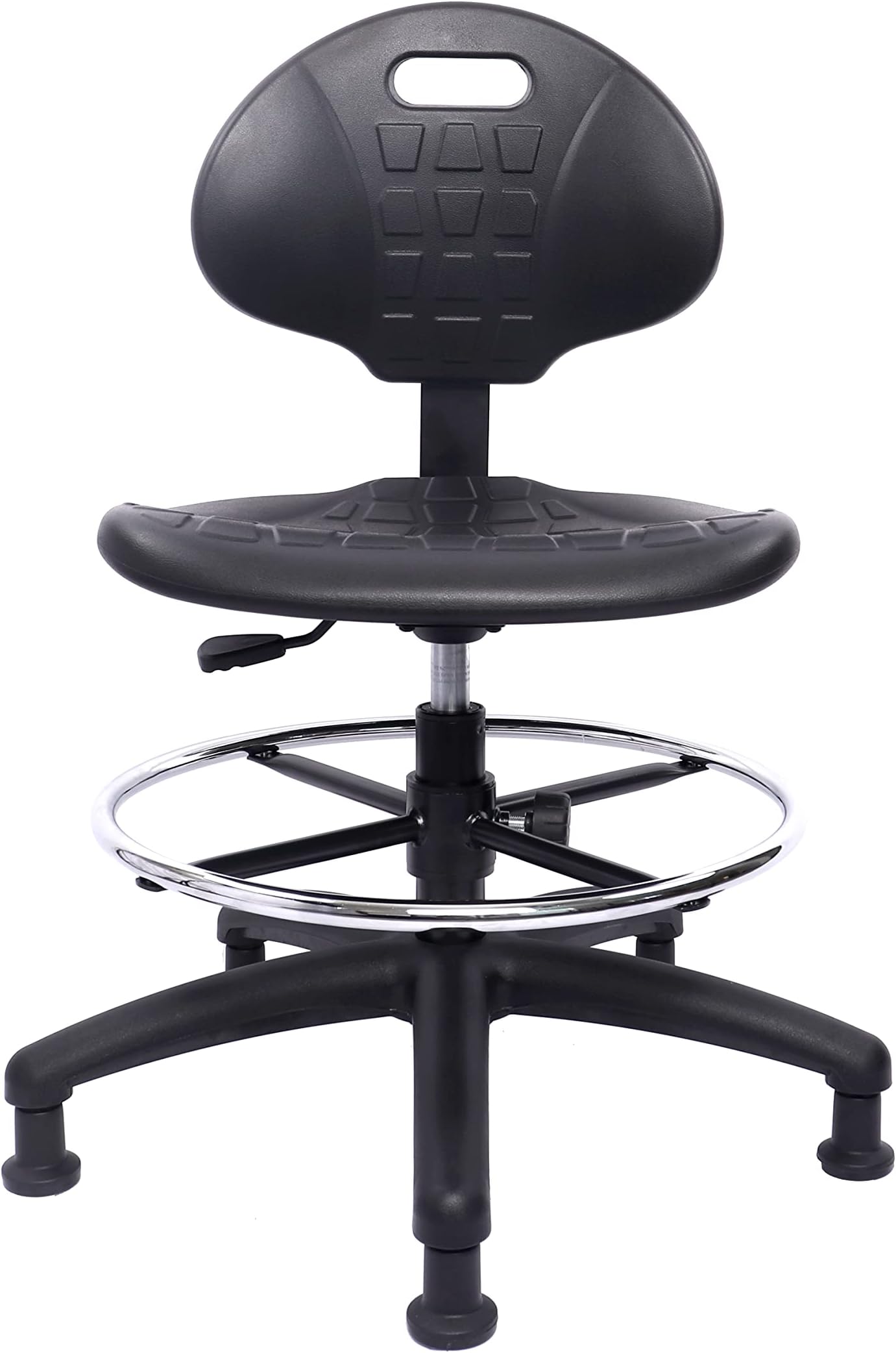 Amazon.com: Global Industrial Interion Polyurethane Task Stool with ...