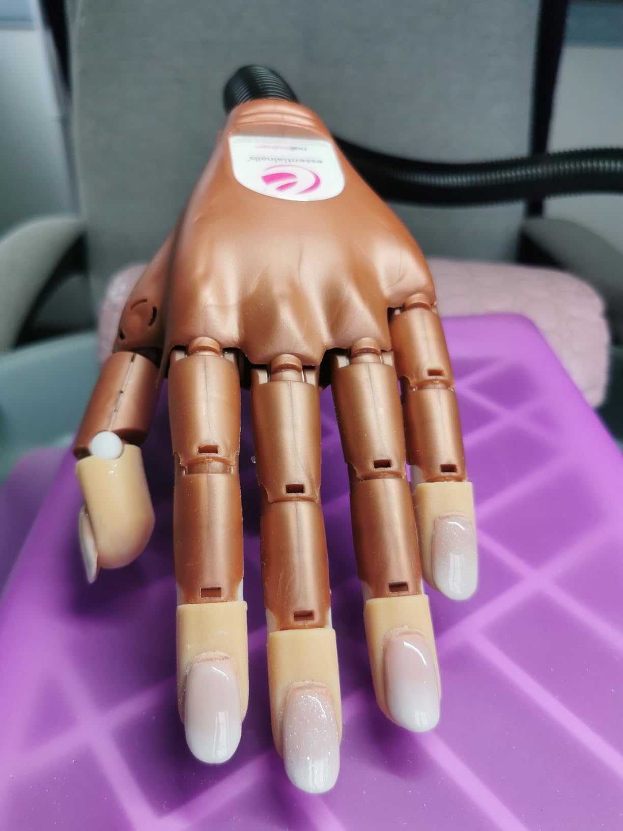 Essential Nails Nail Trainer Practice Hand.INCLUDES An Amazing 6 Hour ...