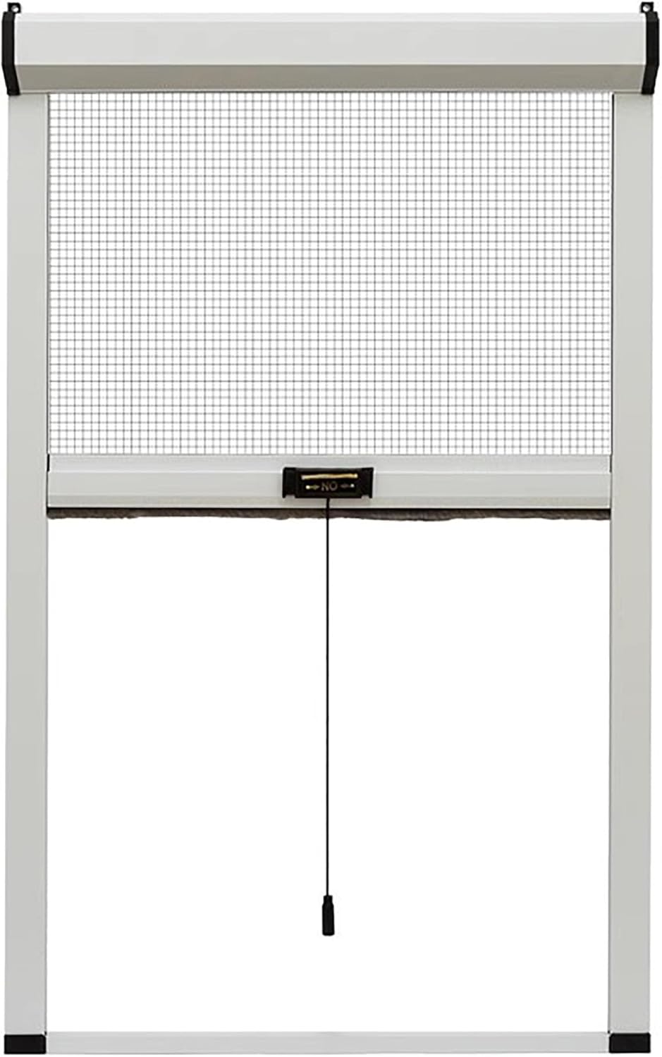 Roller Window Screen - Aluminum Frame, Discreet Pull-Down Design, Fine ...