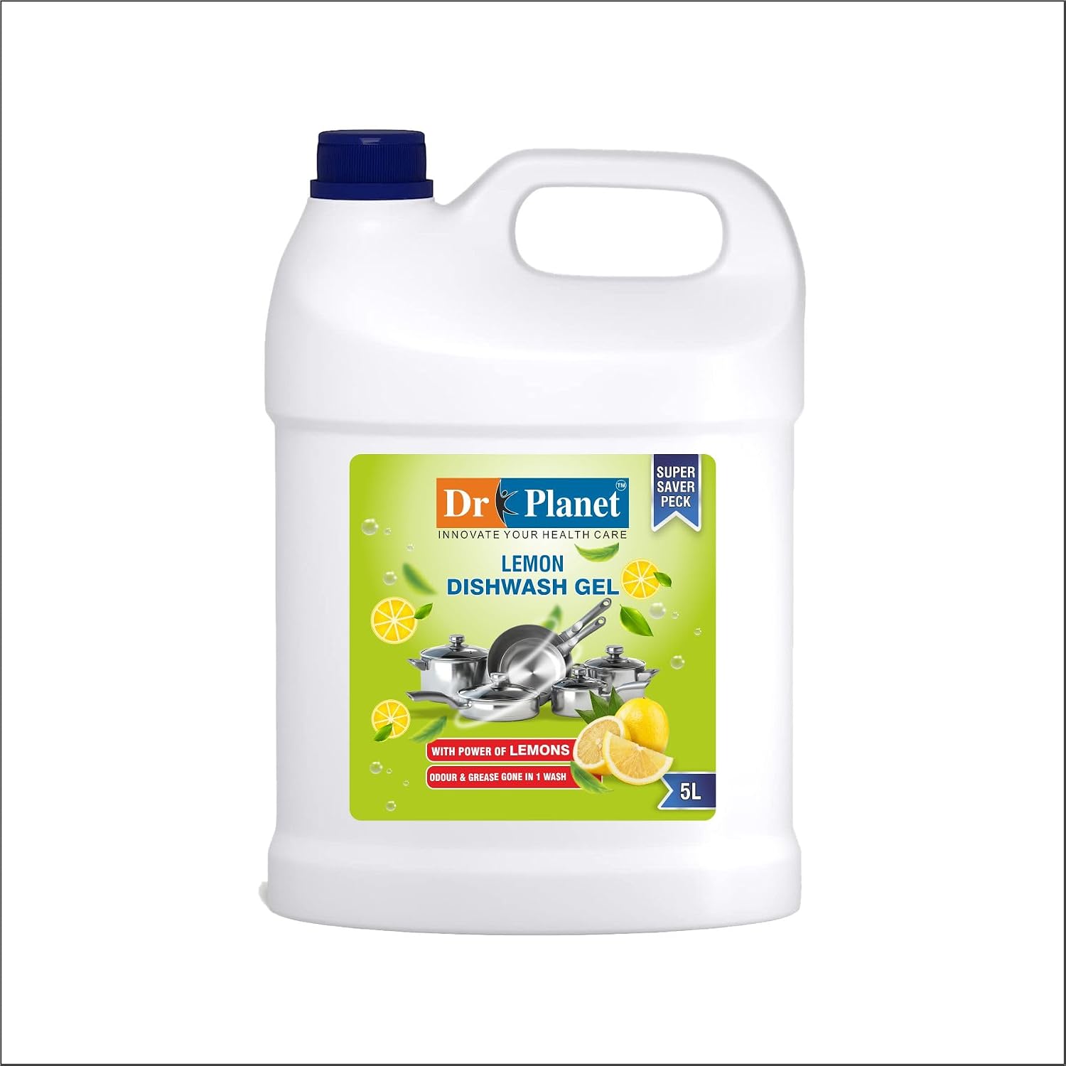 DR PLANET Dishwash Liquid Gel - 5 Litre Super Saver Pack, More ...