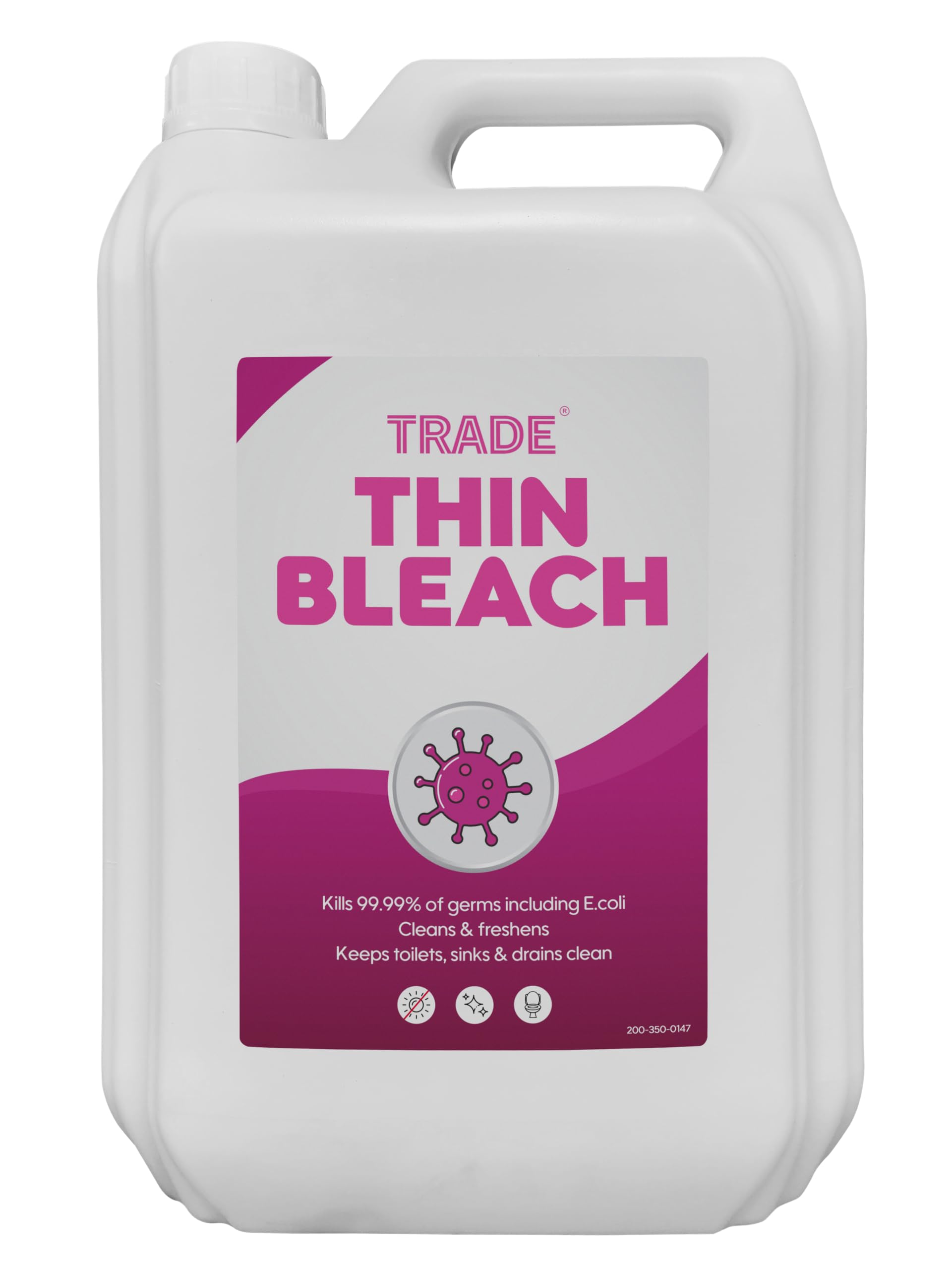 Trade Professional Bleach – Thin Bleach For Cleaning Toilet, Drains ...