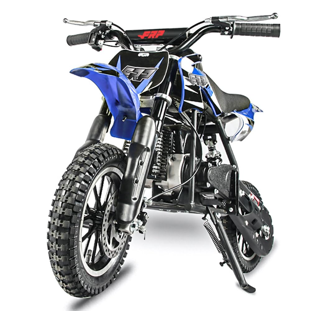 Buy FRP DB001 50CC 2 Stroke Mini Dirt Bike, Off Road Up to 20Mph, EPA Approved Dirt Bike W/Rear ...