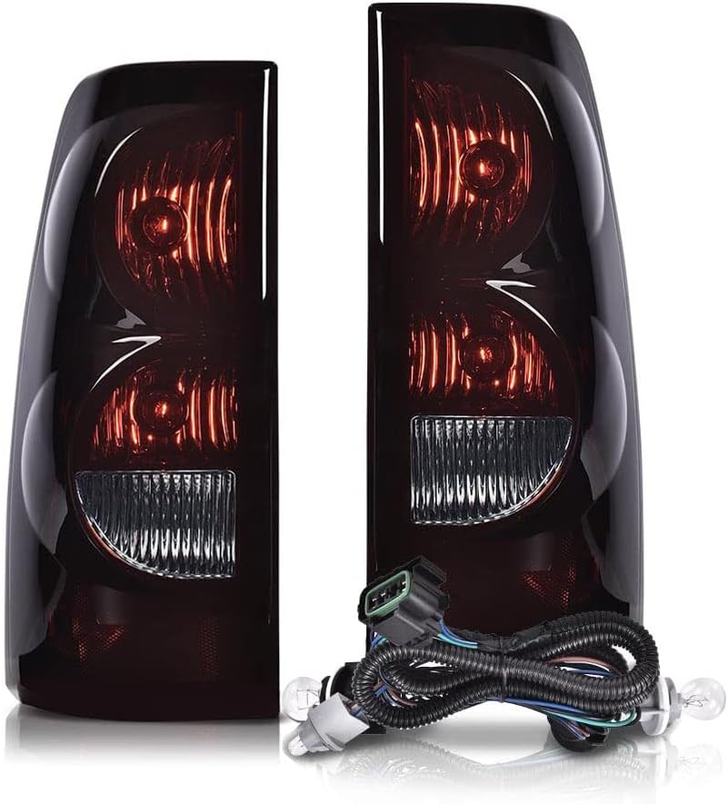 Amazon.com: CHEDA Tail Lights Replacement Smoke lamps Set Compatible ...