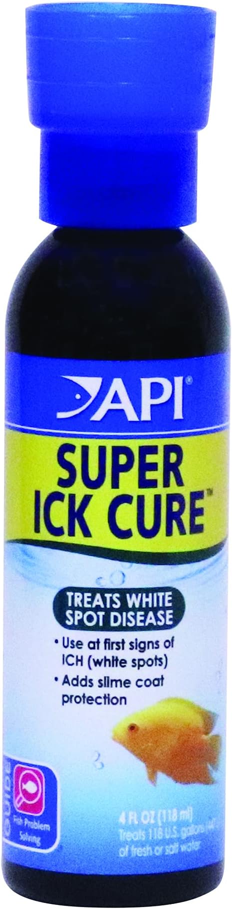 API Liquid Super ICK Cure Fish Remedy, Freshwater and Saltwater Fish ...