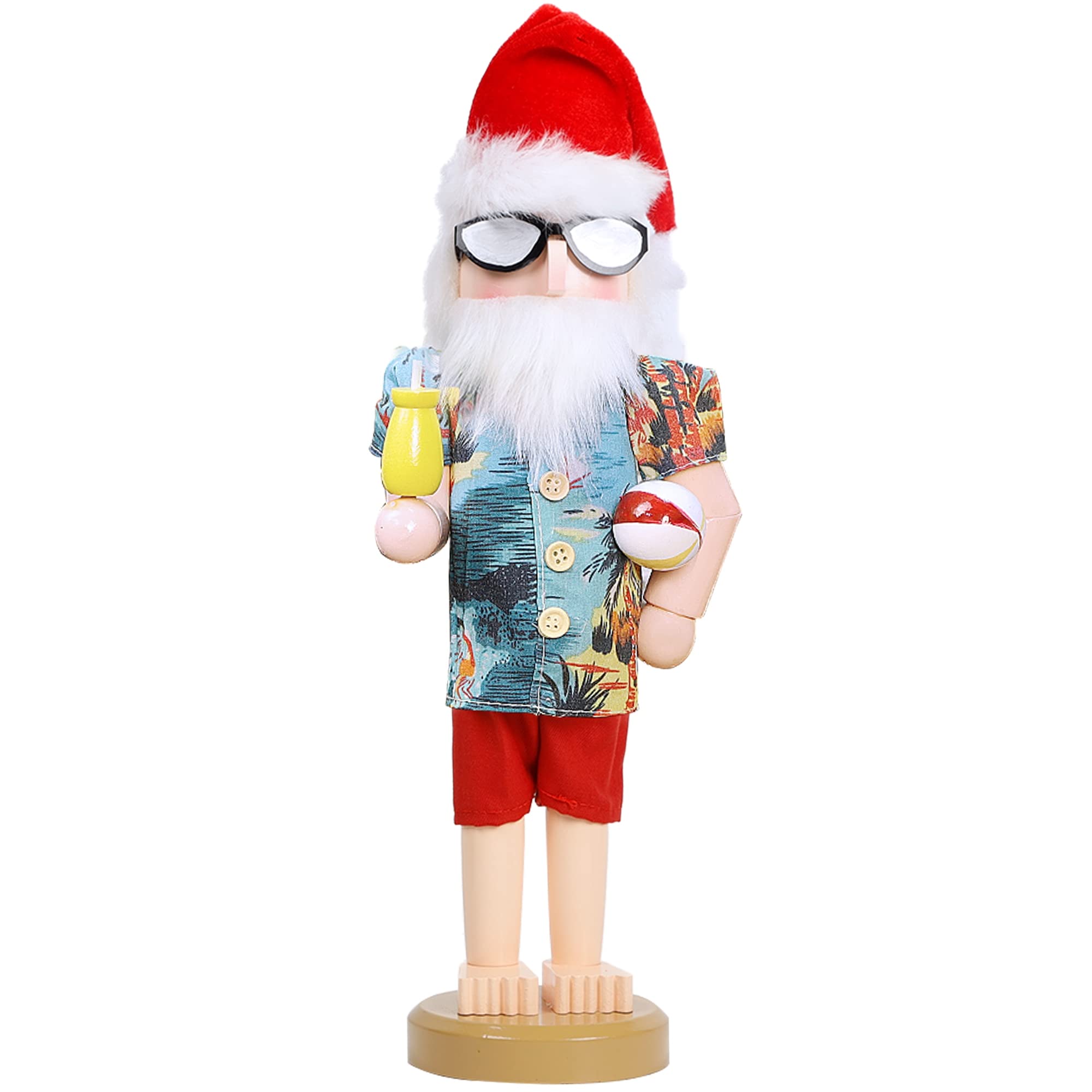 Amazon.com: Joliyoou 14 Inch Christmas Nutcracker Figures, Wooden ...