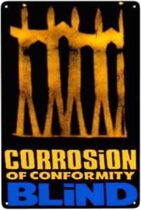 Amazon.com: Kiuensrr Corrosion Music of Conformity Wall Art Decor Signs ...