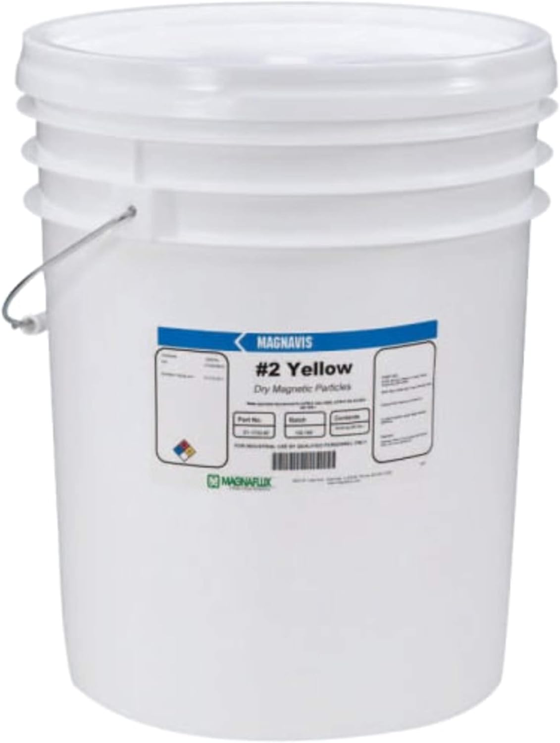 Magnaflux 387-01-1732-69 Magnavis Dry Magnetic Powder - Yellow - Amazon.com