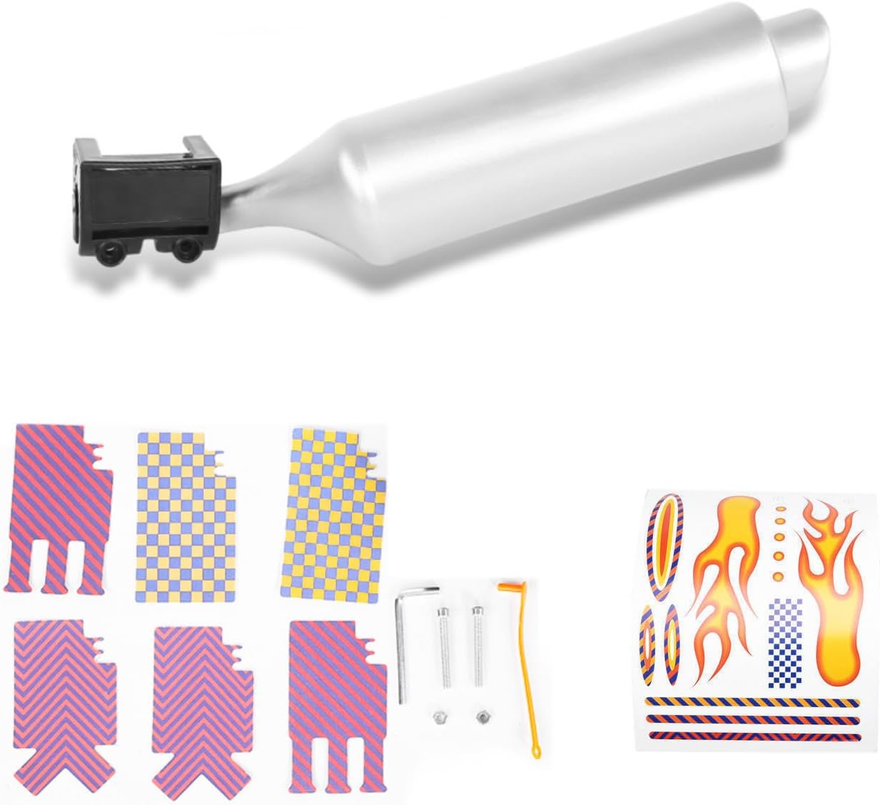 Amazon.com: Bicycle Exhaust Sound System, Bike Motorcycle Spoke Turbo ...