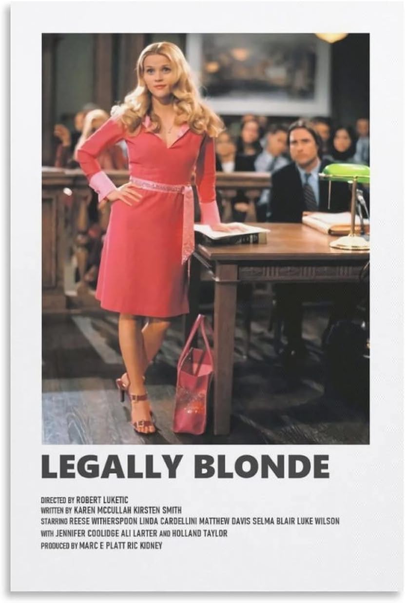 Amazon.com: Legally Blonde Movie Poster Poster Decorative Painting ...