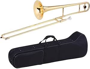 Amazon.com: KAYATA Bb Tenor Slide Trombone for Beginners Students, B ...