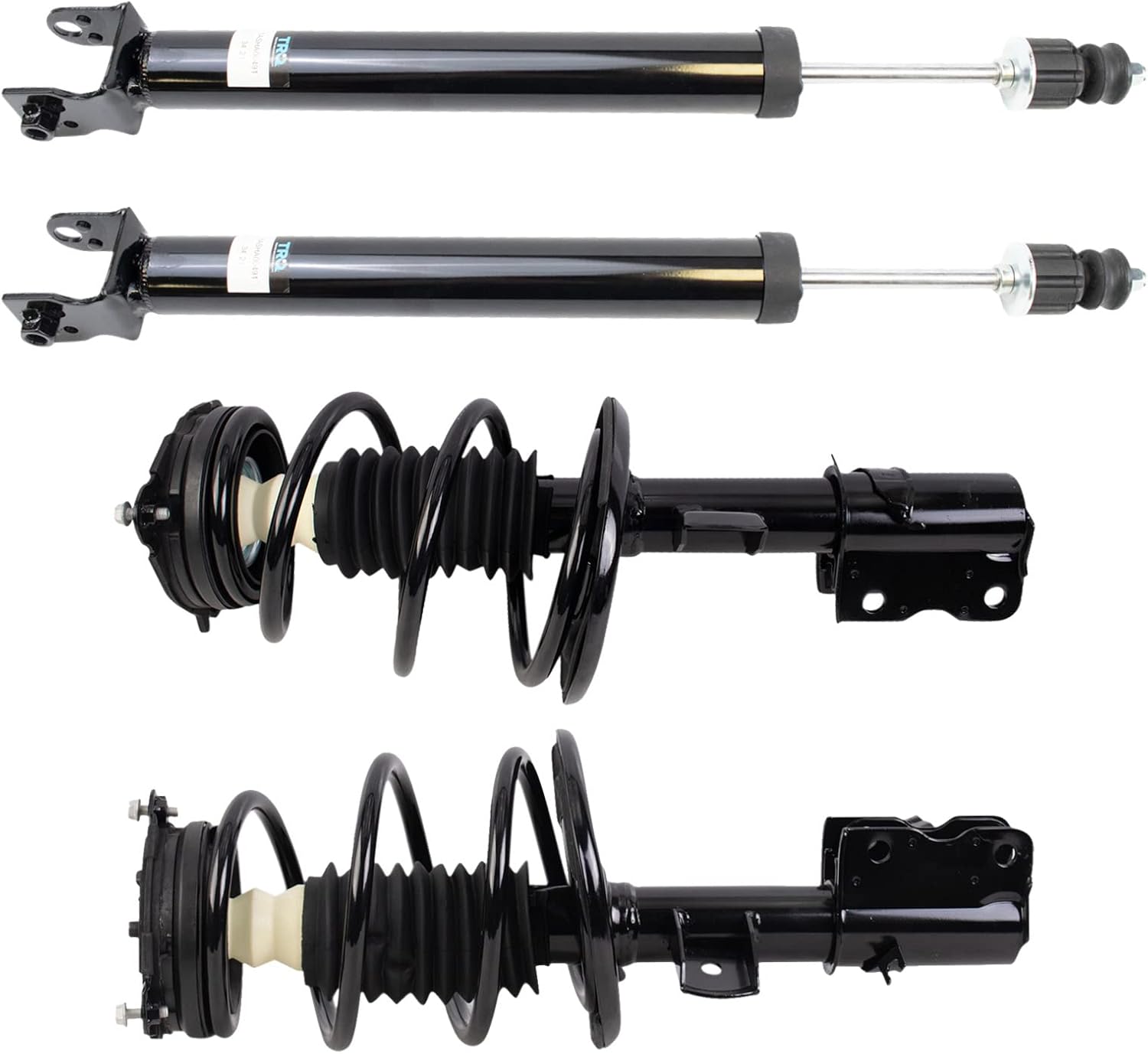 Amazon.com: Replacement Front Rear Complete Loaded Strut Shock Kit Set ...