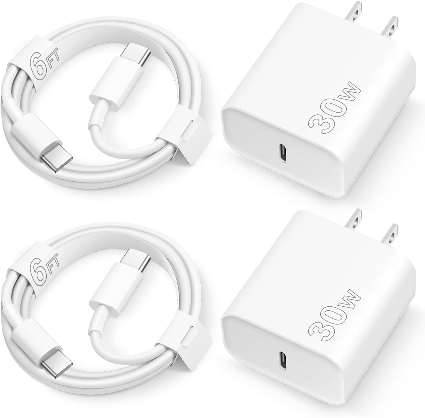 Amazon.com: iPhone 16 15 Charger Fast Charging 30W USB C Chargers Block ...