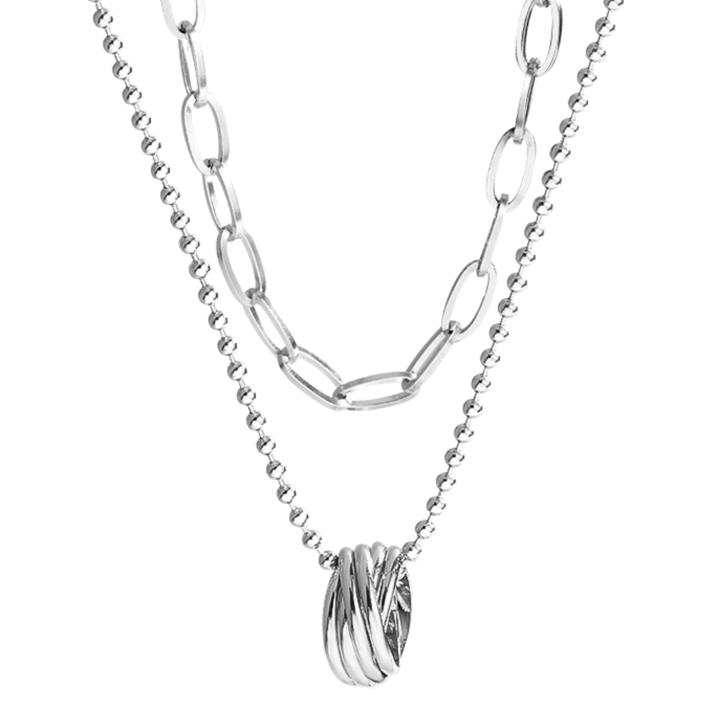 SALTY Alpha Fusion Neck Chain for Men & Boys | Stainless Steel | Long ...