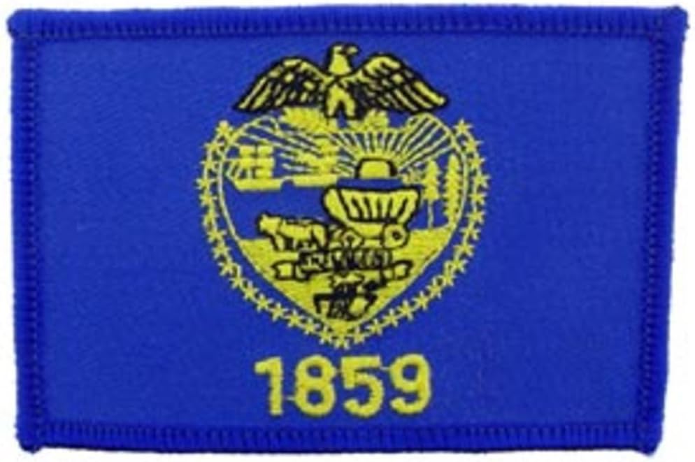 Amazon.com: Oregon State Flag Patch 2 1/2" x 3 1/2"